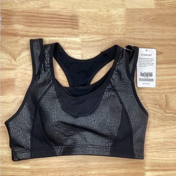 Syrokan | Intimates & Sleepwear | Syrokan Sports Braswim Top Black ...